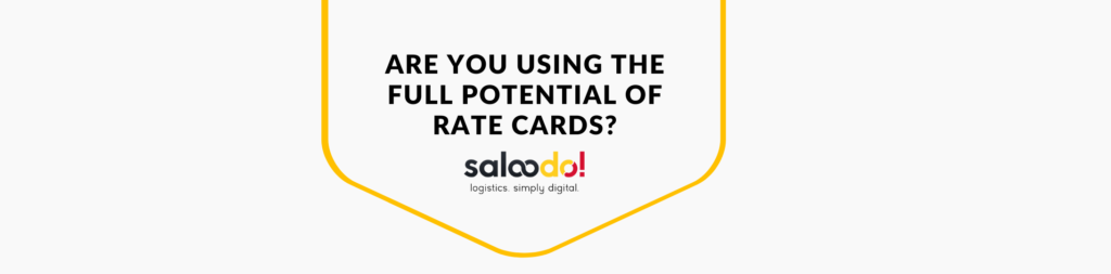 5 simple steps to a fully automated Rate Card process - Saloodo! Blog